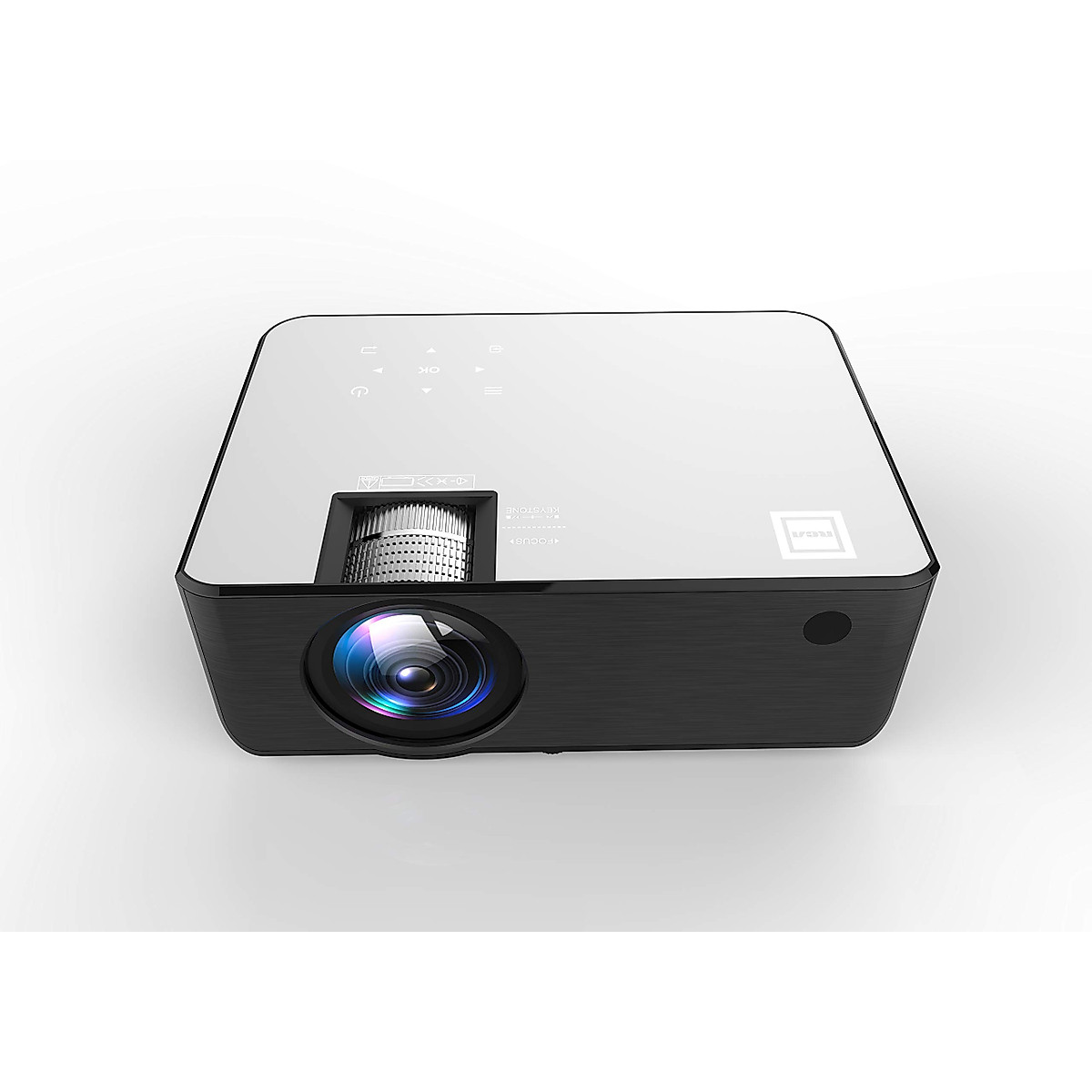 RCA RPJ-133 720p Smart Home Theater Projector Includes Roku Streaming Stick - (Renewed)