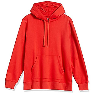 Amazon Essentials Women's Fleece Pullover Hoodie (Available in Plus Size), Red, X-Large