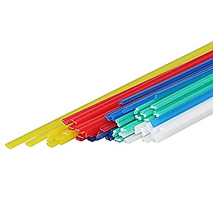 Plastic Welder Rod, 106PCS Plastic Welding Rod Stainless Steel Mesh for Water Pipe for Kayak