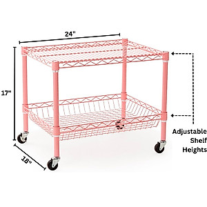 DormCo Suprima® Classic Fridge Stand - Pink