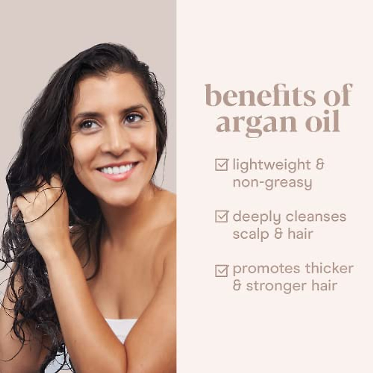 Baebody Argan Oil Conditioner for Damaged Hair, Nourishing Hair Conditioner for Women and Men, Moroccan Oil Conditioner for Hydrating Dry Hair, Sulfate-Free & Paraben-Free, 16 fl oz