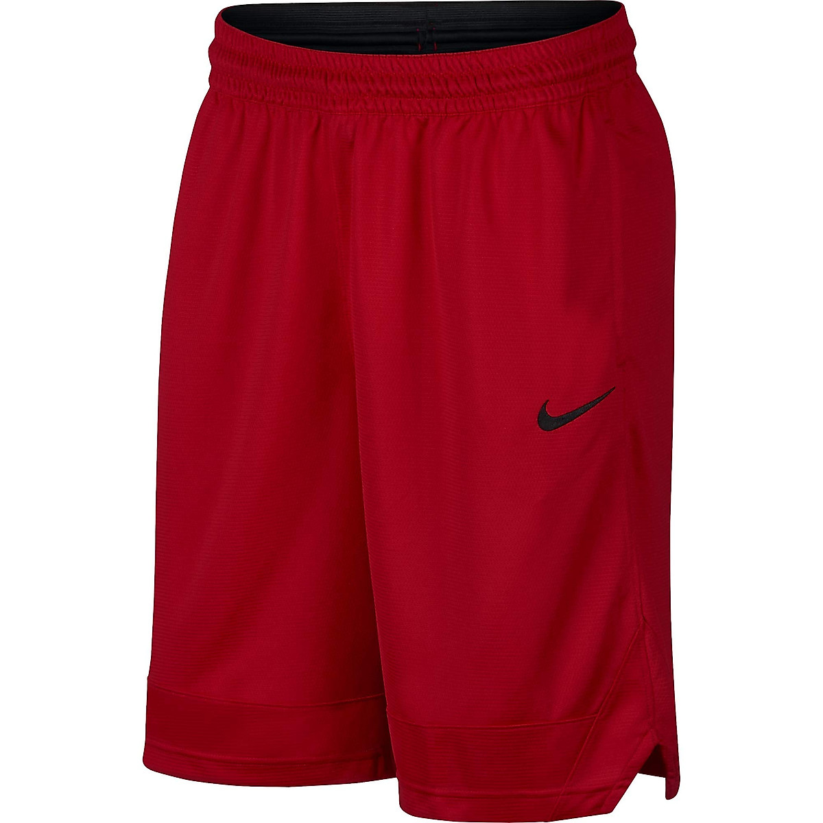 Nike Dri-FIT Icon, Men's Basketball Shorts, Athletic Shorts with Side Pockets, University Red/University Red, L