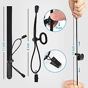 Yesker Backdrop Clamps and Background Clips 6 Pack, 4.4 inch Heavy Duty Clips Holder for Photography Studio Video Backdrop Support Stand