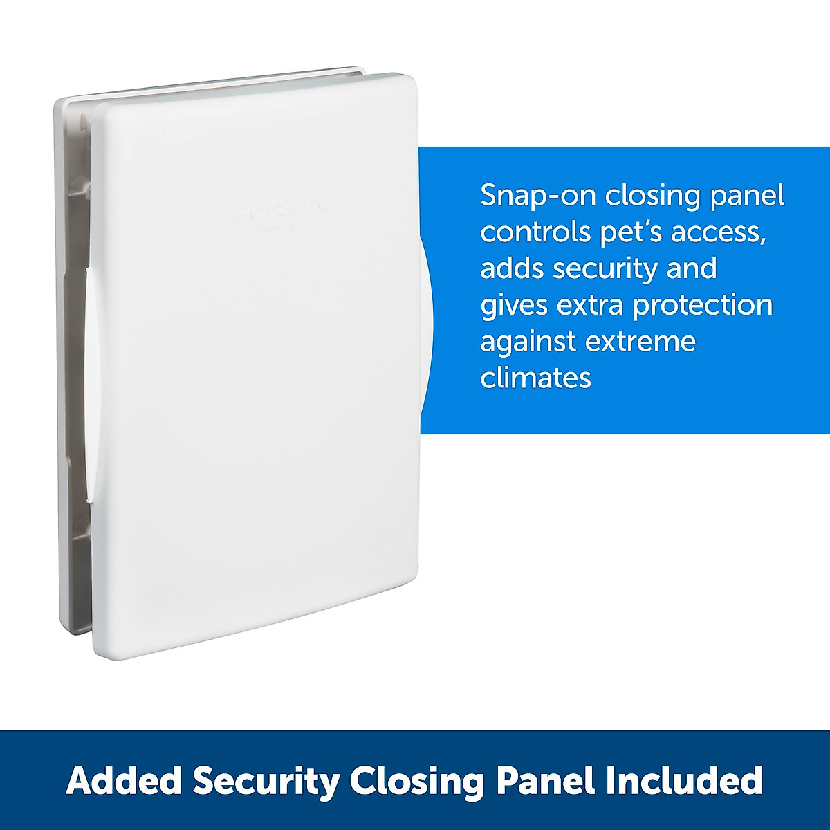 PetSafe Extreme Weather Energy Efficient Pet Door - 3 Flap System - for Large Dogs Up to 100 lb