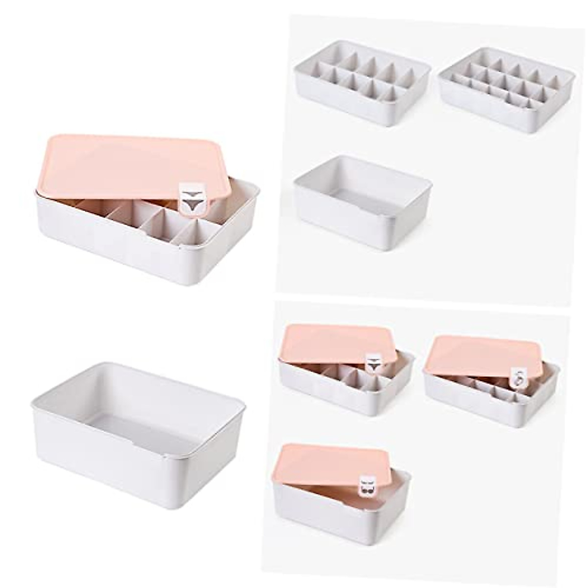 DOITOOL 1pc 15 Clothing Drawers Lingerie Stockings Underwear Drawer Closet Underwear Organizer Socks Drawer Organizer Socks Storage Organizer Socks Organizer Socks Storage Case Storage Box