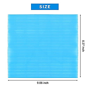 3 Pieces Kitchen Sushi Rolling Mat Non Stick Sushi Making Kit Japanese Plastic Sushi Rolling Maker Homemade for Home Kitchen DIY Sushi Plate Mat