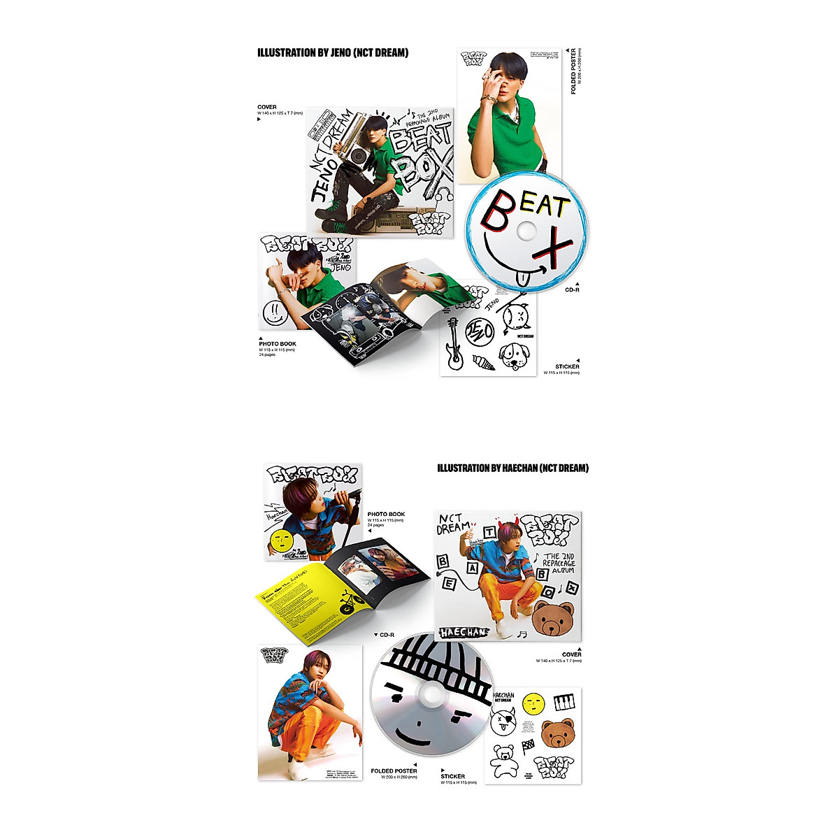 NCT Dream - Beatbox [Digipack ver.] CD (Random ver.)