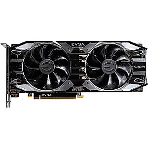 EVGA 08G-P4-3173-KR GeForce RTX 2070 Super XC ultra gaming, 8GB GDDR6, Dual HDB Fans, RGB LED, Metal Backplate