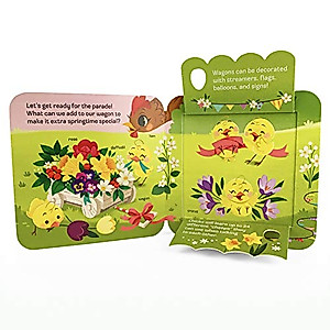 Peek-a-Flap Hop - Children's Lift-a-Flap Board Book Gift for Easter Basket Stuffers, Ages 2-5