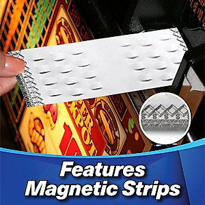Waffletechnology KICTeam Cleaning Cards for Bill Acceptors (15 Cards) - Includes Magnetic Stripe for Universal Acceptance - Presaturated with MiracleMagic