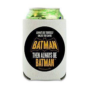 Batman Be Batman Can Cooler - Drink Sleeve Hugger Collapsible Insulator - Beverage Insulated Holder