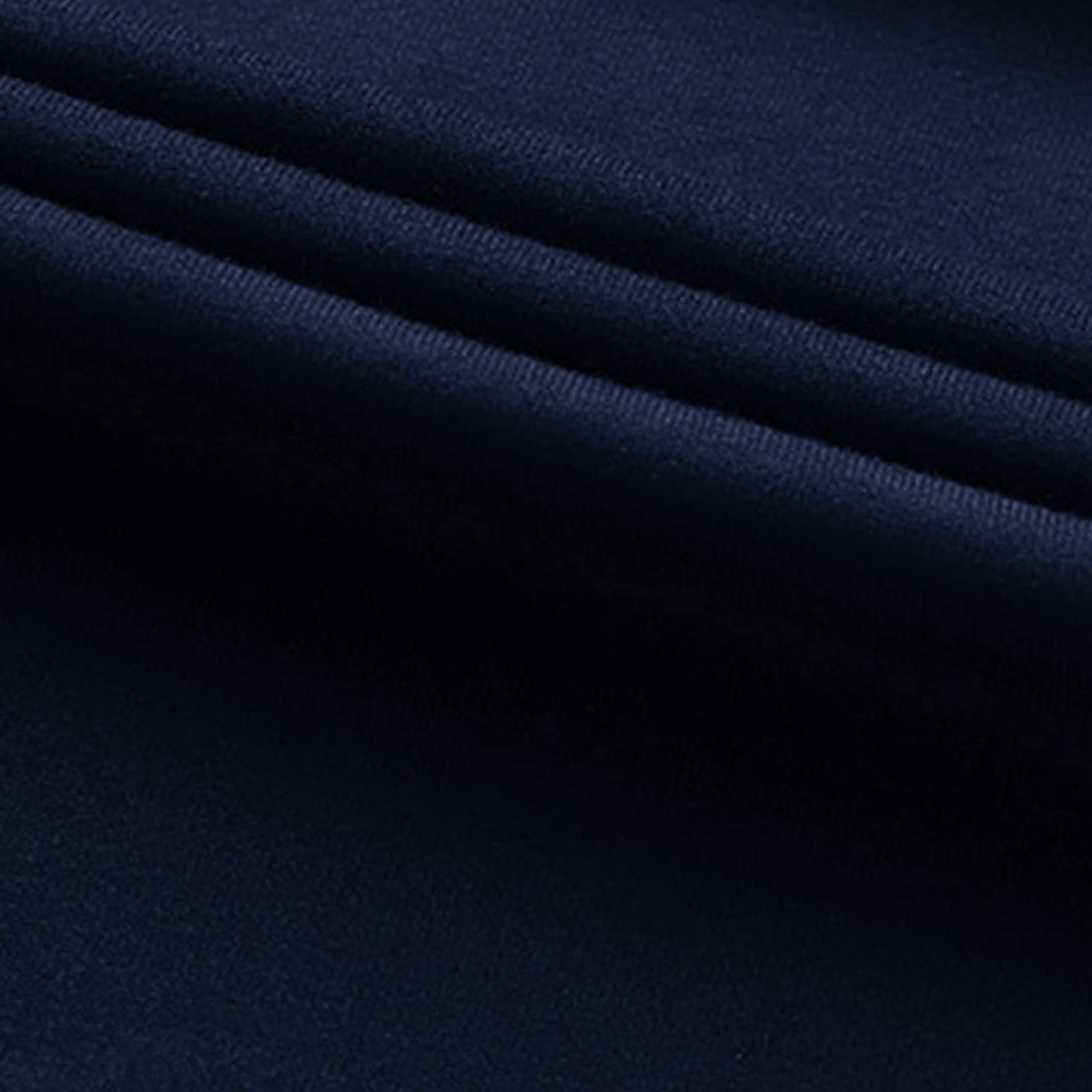 Maiyifu-GJ Men's Slim Fit Full Zip Hoodies Lightweight Athletic Casual Hooded Sweatshirt Long Sleeve Active Hoodie Jackets (Dark Blue,Large)