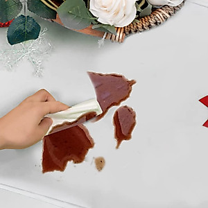 Large Silicone Placemats for Kids Toddlers Baby, KVK 20"x16" Waterproof Placemats for Dining Table, Non Slip, Food Grade Silicone, Dishwasher Safe, 2 Pack, Grey&Wathet