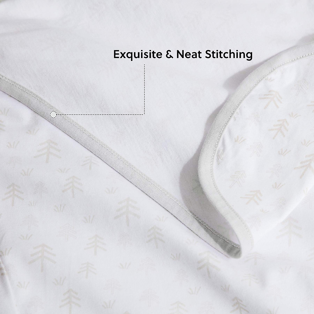 Bedsure Swaddle Blanket Baby Girl Boy, Easy Adjustable, 3 Pack Infant Sleep Sack Wrap Newborn Babies by Comfy Cubs (Small (0-3 Month) Blue White