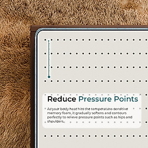 HEIM NEST Twin Mattress, 10-Inch Gel Memory Foam for Cooling Sleep & Pressure Relief, Twin Size Mattress for Bunk Bed, Medium Firm with Motion Isolation, CertiPUR-US Certified