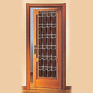 GUAGLL Home Storage Bag 24 Pockets Creative Household Door Wall-Mounted Storage Bag for Toys Socks Shoes