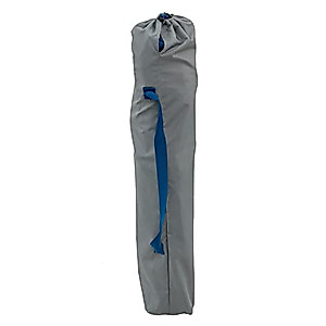 ALPS Mountaineering Escape Lounge Camping Chairs for Adults with Footrest and Adjustable Armrests, Sturdy Steel Frame, Compact Foldable Design, and Carry Bag, Gray/Blue - New