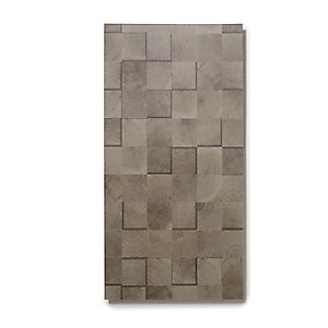 Lucida Surfaces Luxury Vinyl Floor Tiles | Glue Down Adhesive Flooring | Textured Look Plank | FabCore End Grain Blocks | Single Sample Tile