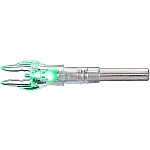 Nockturnal-X Lighted Nock for Arrows with .204 Inside Diameter Including Victory, Easton and G-Uni Brands, Green