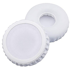 1 Pair E40BT Replacement Ear Pads Cushion Cover Compatible with JBL Synchros E40BT E40 S400 S400BT Headphones (White)
