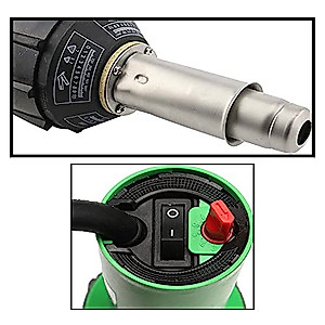 Go2Home Professional 1600W Plastic Welder Hot Air Welder Welding Kit Heat Gun Handhold Rod Pistol Soldering
