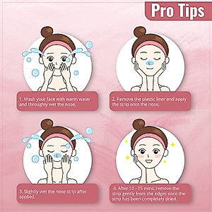 Look At Me Nose Pore Strips (2-Pack, 10 Nose Strips). Korean Skin Care Blackhead Remover with Lavender. K Beauty Pore Cleaner and Pore Extractor. Acne Mask for Blackhead Removal. Adhesive Pore Mask.