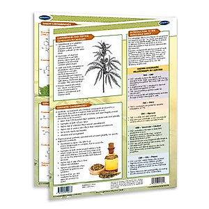 CBD Educational Charts - 8 Chart Bundle - Quick Reference Guides - Cannabinoid Educational Series by Permacharts