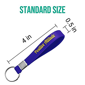 dosuyio Custom Silicone Keychain with Text Icons Logo for Backpack Wallet Personalized Rubber Keychains for Men Women Teens (Solid Color)