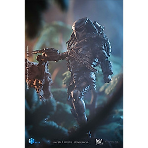 Hiya Toys Predator: Jungle Predator (Version 2) 1:18 Scale Action Figure, Multicolor