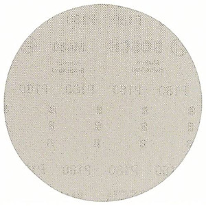 Bosch Professional 2608621166 G180, Set of 5 Sanding Sheets M480 Best (Wood and Paint, Ø 150 mm, Grit P180, Accessories for Random Orbit Sander), Beige, x 5, Pieces