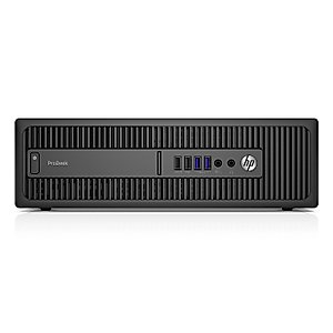HP Business Desktop Prodesk 600 G2 Desktop Computer - Intel Core I7 (6th Gen) I7-6700 3.40 Ghz - Sm (Renewed)