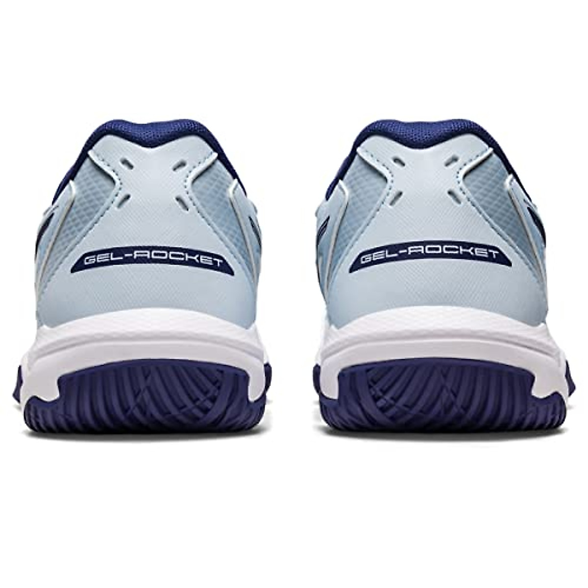ASICS Women's Gel-Rocket 10 Volleyball Shoes, 9.5, Sky/Indigo Blue