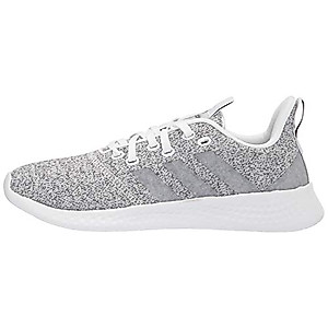 adidas Women's Puremotion Running Shoe, White/Black, 9