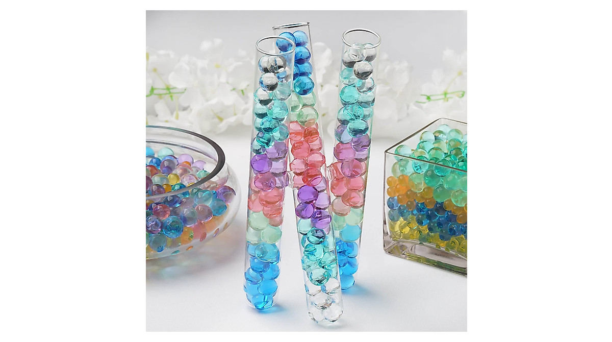 Big Round Red Water Beads for Decor - Enhance Your Centerpieces