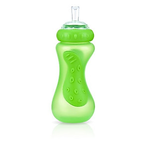 Nuby Plastic No-Spill Sport Sipper, 10 Ounce Colors May Vary