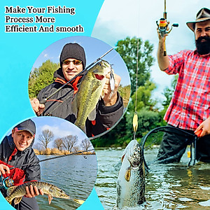 30 Pieces Fishing Spoons Lures, Treble Hooks Fishing Spoons Hard Metal Spoon Lures Spoons Gold Silver for Huge Distance Cast Saltwater Freshwater Fishing in 1/5 oz 1/4 oz 3/8 oz 1/2 oz 3/4 oz