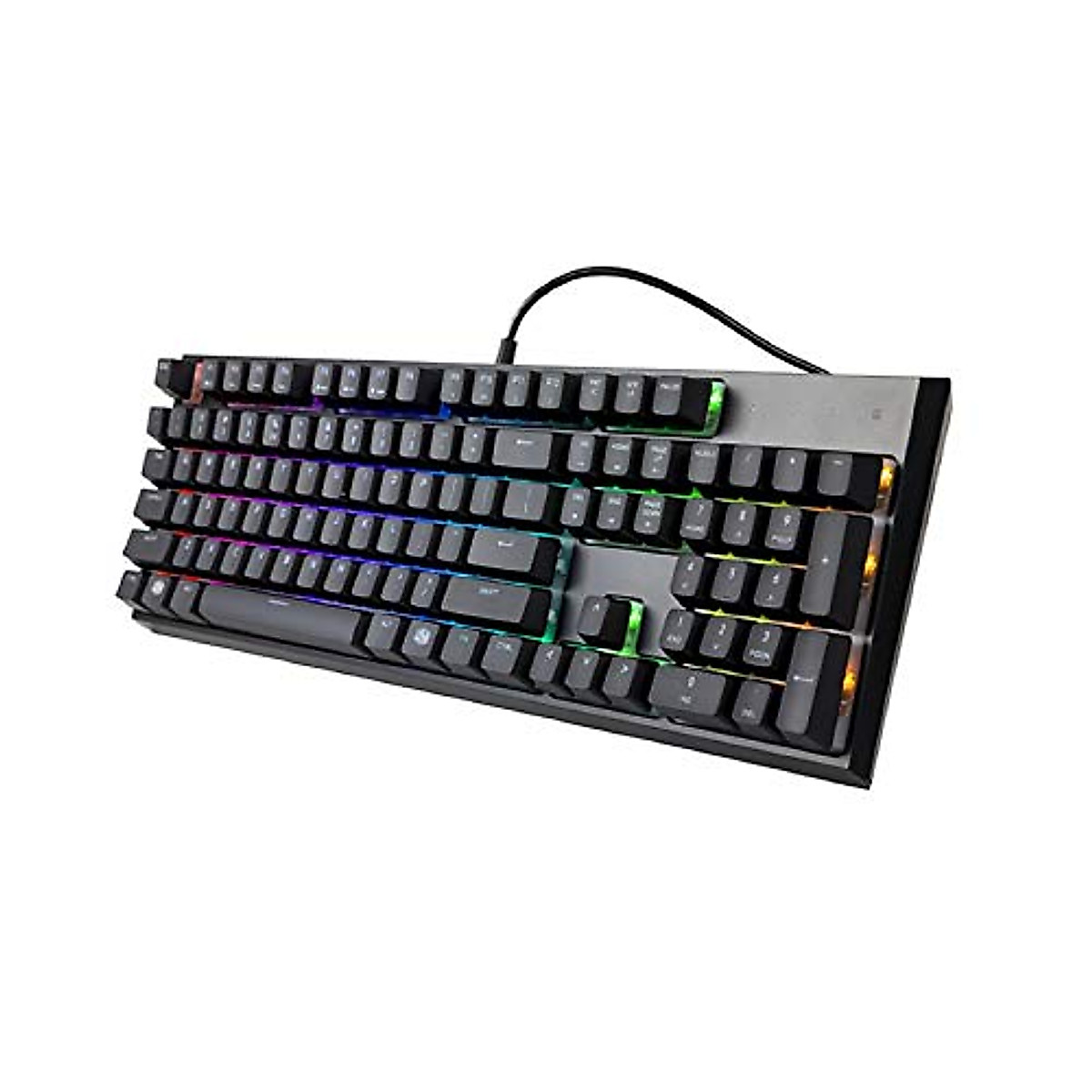 Cooler Master MasterSet MS120 Gaming Keyboard & Mouse Combo, Floating, Clicky Full RGB LED Backlit, On the Fly