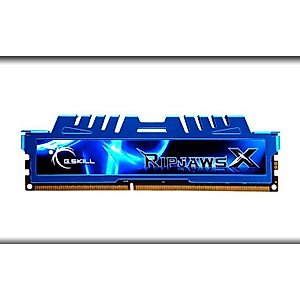 G.SKILL Ripjaws X Series 16GB (2 x 8GB) 240-Pin DDR3 SDRAM DDR3 2400 (PC3 19200) Desktop Memory Model F3-2400C11D-16GXM