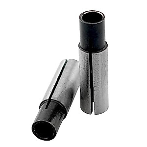 Router Collet Adapter DZS ELEC 5PCS 6.35mm to 4mm Die Grinder Chuck Driver for CNC Engraving Machine, Router Chuck Converter