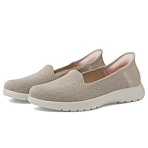 Skechers On-The-Go Flex - Astonish Slip-Ins Taupe 9 B (M)