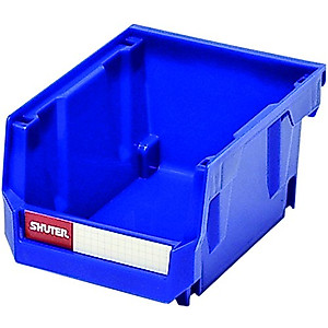 SHUTER HB-210 Ultra Stack and Hanging Storage Parts Bin 4" x 5.4" x 3" (105 x 137 x 76 mm) -15 pack (1010000)