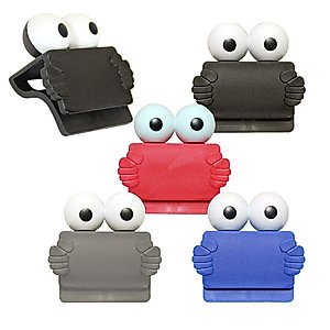 Compact, Portable Size - Privacy Covers - Clips on to Most laptops, Tablets and Smart Phones to Provide Camera Privacy. - Assorted - Set of 5