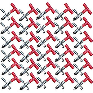 TIHOOD 30PCS Automatic Rabbit Nipple Drinker Feeder Mouse Rabbit Waterer Bunny Rodent Poultry Watering System
