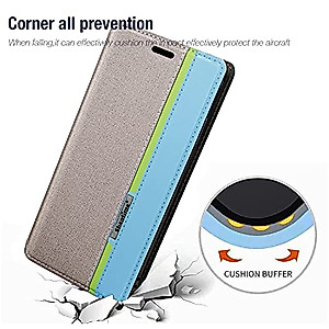 Shantime for Oppo Realme 11 Pro 5G Case, Fashion Multicolor Magnetic Closure Leather Flip Case Cover with Card Holder for Oppo Realme 11 Pro+ 5G (6.7”)