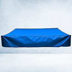 Housoutil with Swim for Protection Resistant Garden Children Uv Winter Courtyard and Oxford Shade * Blue Cover Round Ground Canopy Shape Kids Beach Bathtub Swimming Pool Square Tarp Sandpit