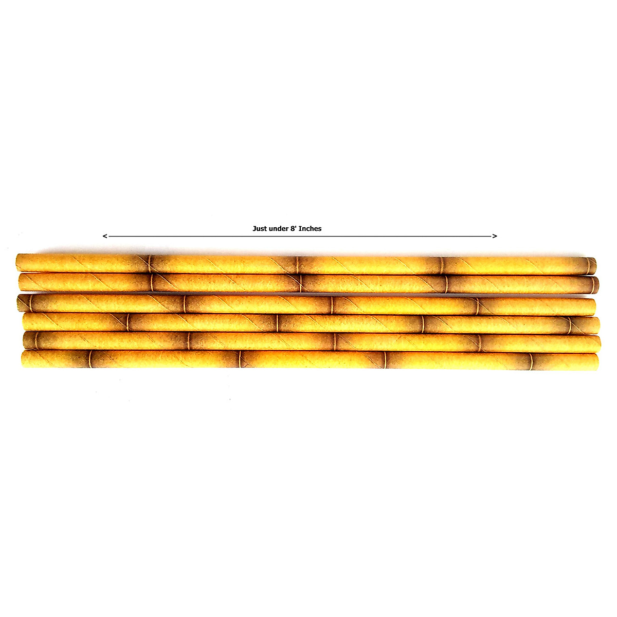 Bamboo Paper Straws, by Dondor (Bamboo (48 Piece))