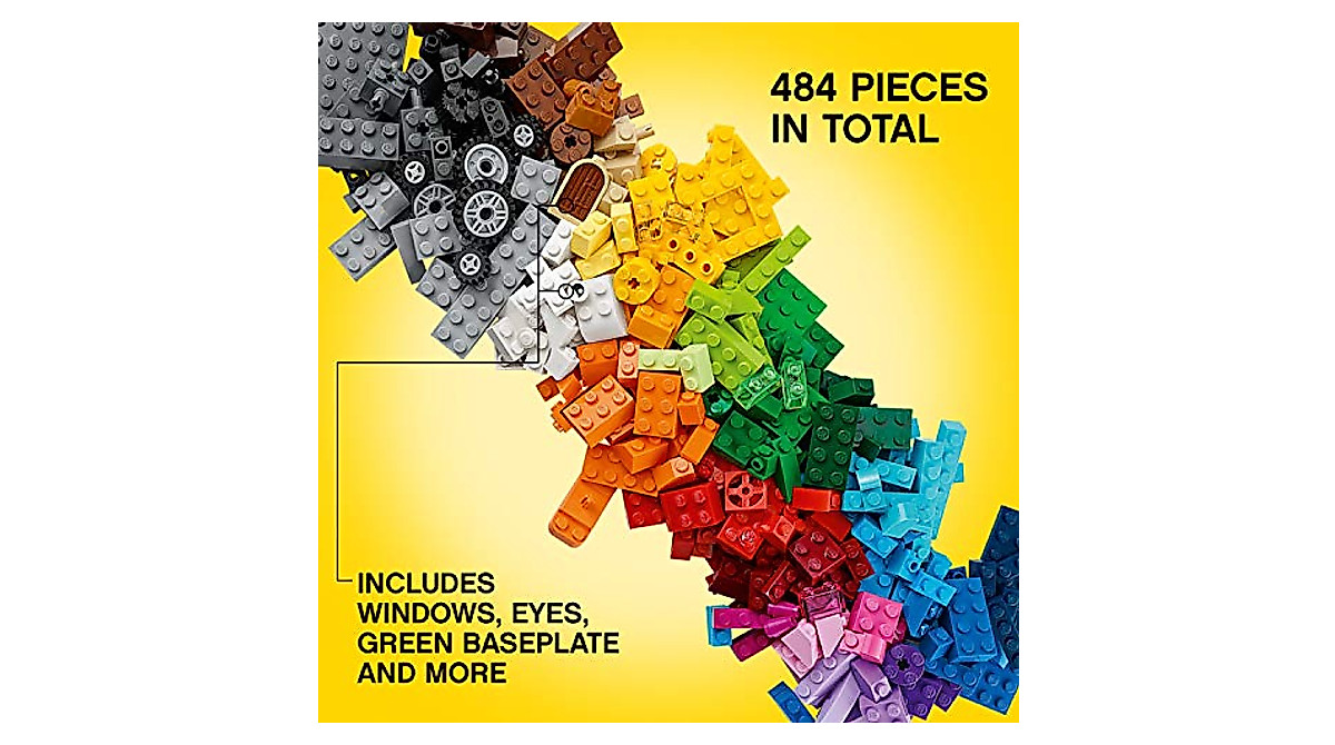 LEGO Classic Medium Creative Brick Box for Endless Building Fun