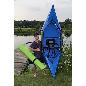 Foldable Kayak | Lightweigh, Stable, and Durable Folding Kayaks for Adults and Youth | Dark Green