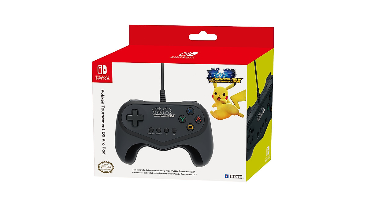 HORI Pokken Tournament DX Pro Pad - Official Nintendo Switch Controller
