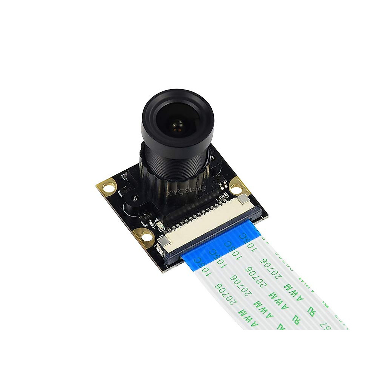 [RPi Camera (F)] Raspberry-pi Camera Module OV5647 sensor HD video Webcam 5MP 1080p Supports Night Vision for Raspberry Pi model B B+ A+ Pi 3 2 1 Development board module kit @XYGStudy